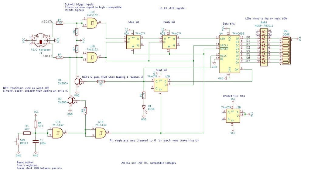 PS/2 Keyboard Interface - Some Disassembly Required