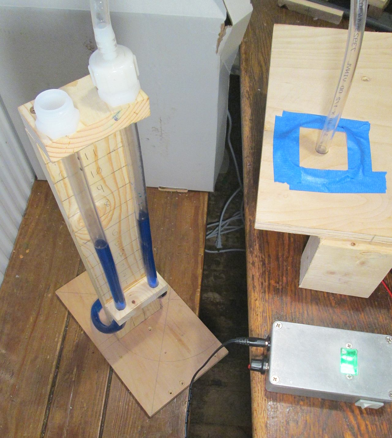 DIY U-Tube Manometer - Some Disassembly Required