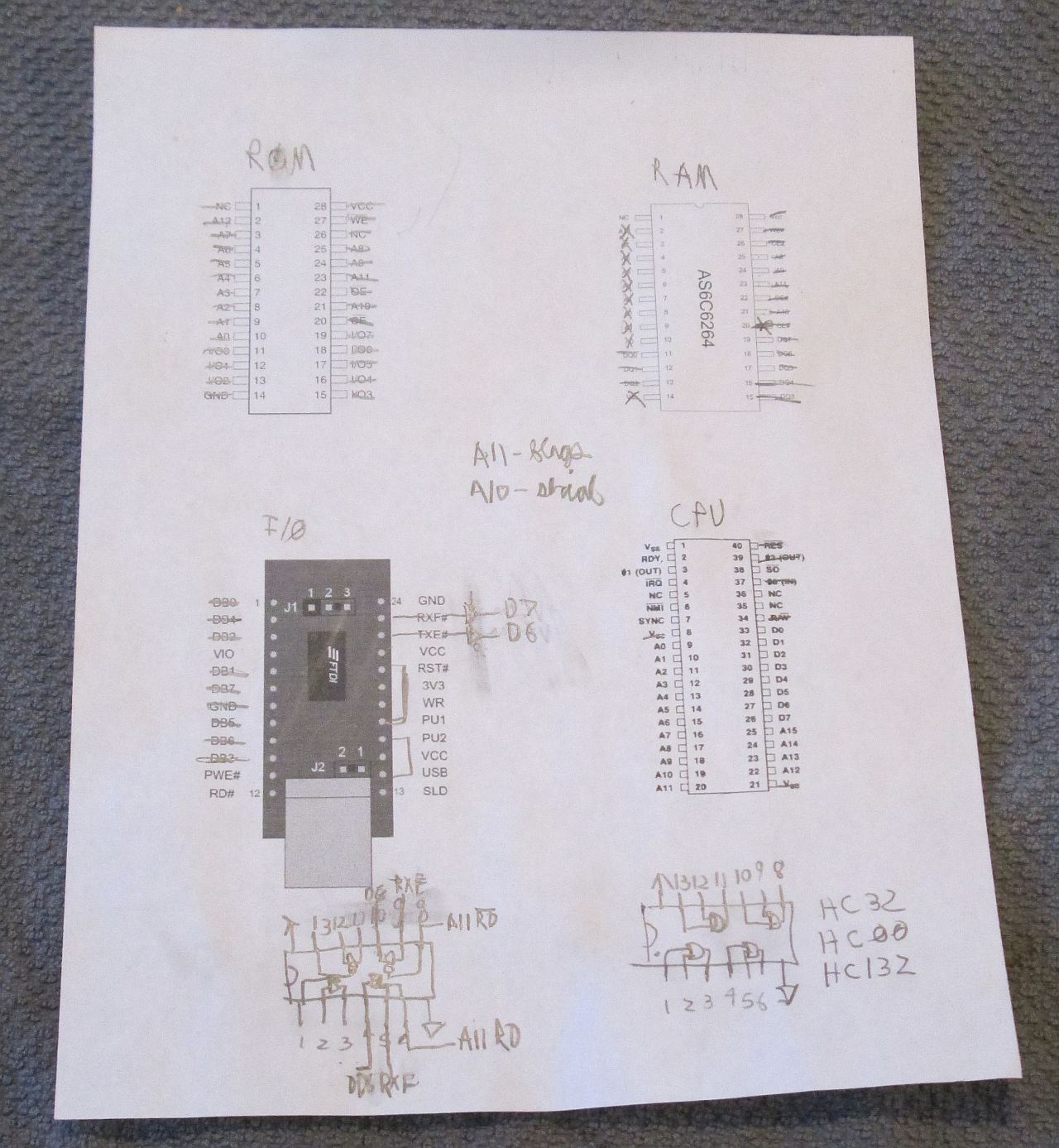 6502 Minimal Development Board Some Disassembly Required