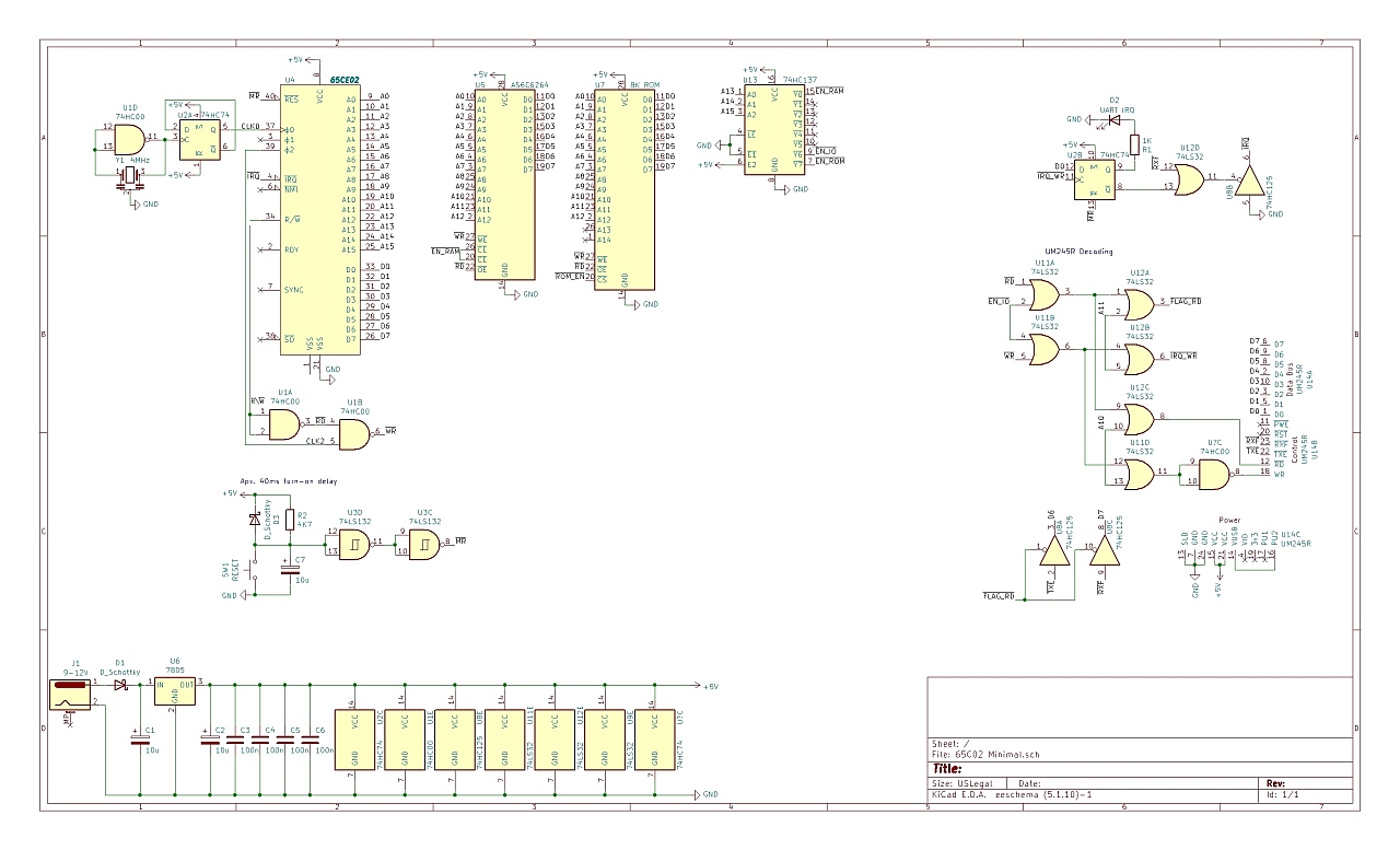 6502 Minimal Development Board - Some Disassembly Required